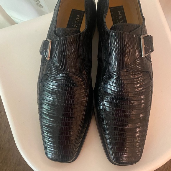 Mezlan | Shoes | Mens Lizard Monkstrap Shoes | Poshmark
